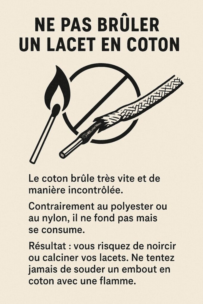 Lacets trop longs ? 4 solutions pour les raccourcir proprement